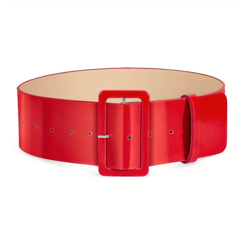 women wide patent leather belt - Temu women wide patent leather belt - Temu